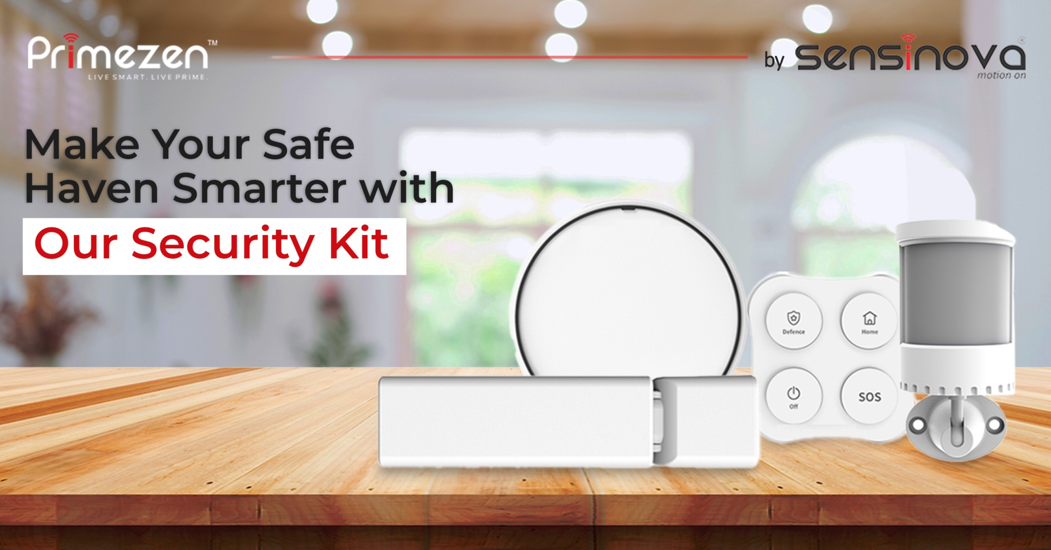Smart Security Kit for Modern Home Protection | Primezen